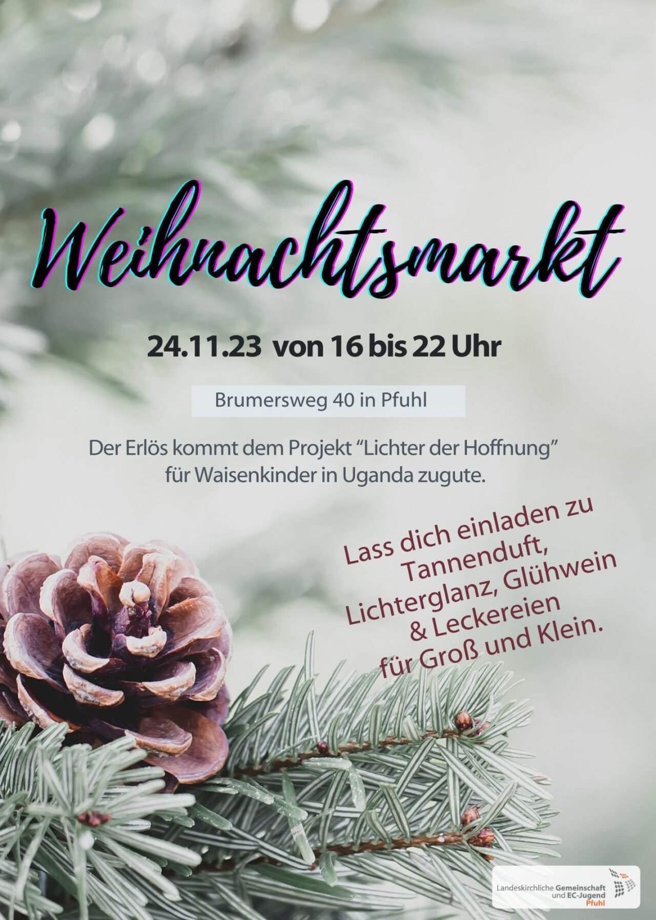 Weihnachtsmarkt | 24.11.2023 | Landeskirchliche Gemeinschaft Pfuhl